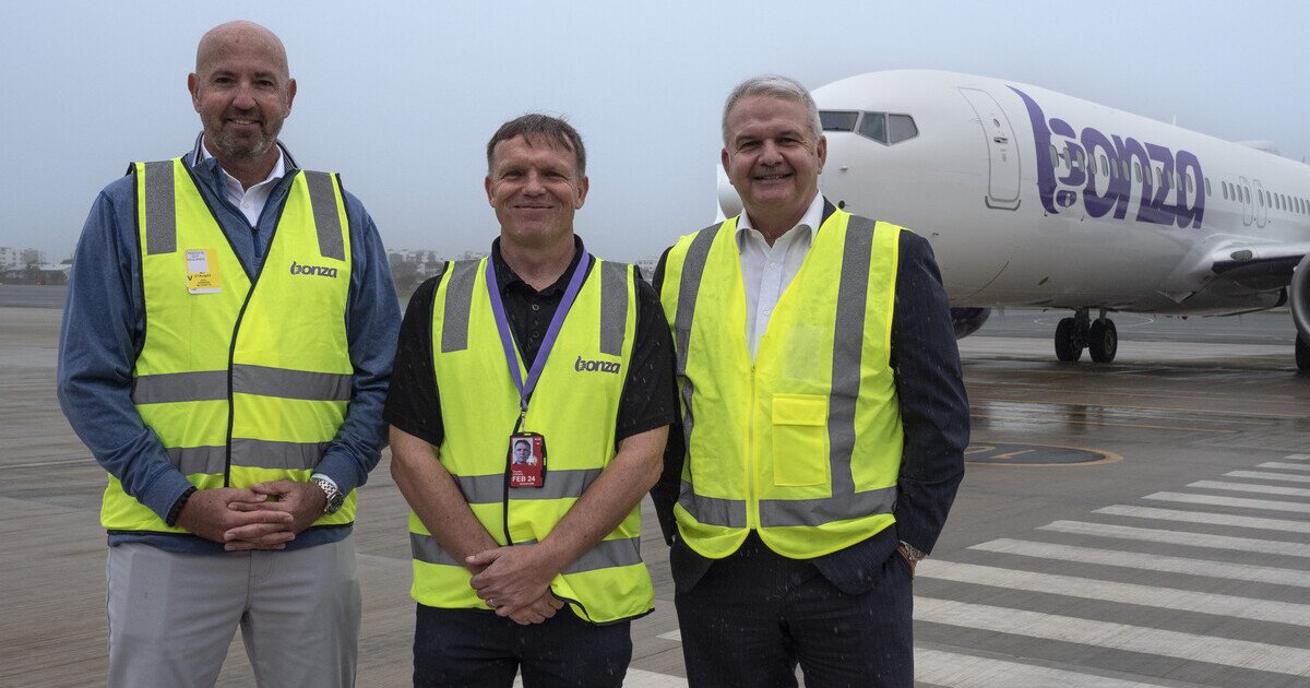 Bonza Makes Aviation History With the Arrival of Its First Aircraft