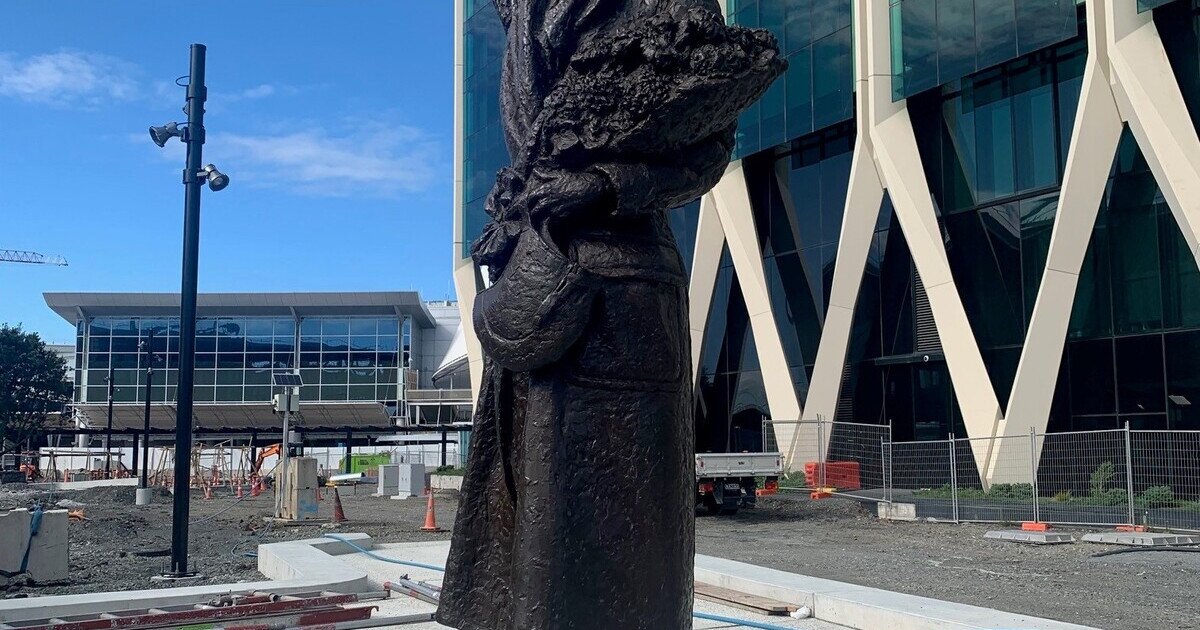 Auckland Airport’s Terminal Plaza Upgrades Sees Jean Batten Statue Return