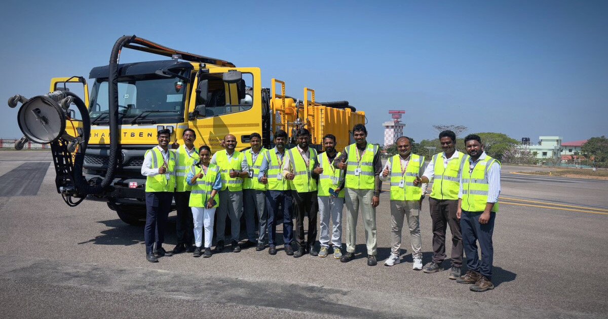 Mangaluru International Airport Enhances Safety with New Rubber Removal ...