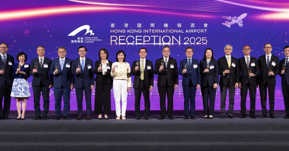 HKIA reception showcases airport developments and innovative service