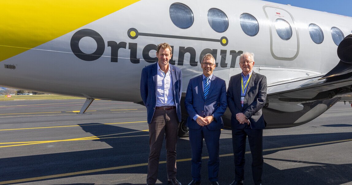 Christchurch airport welcomes Originair